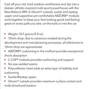 New Balance | Shoes | New Balance 889 Vibram Running Sneakers | Poshmark